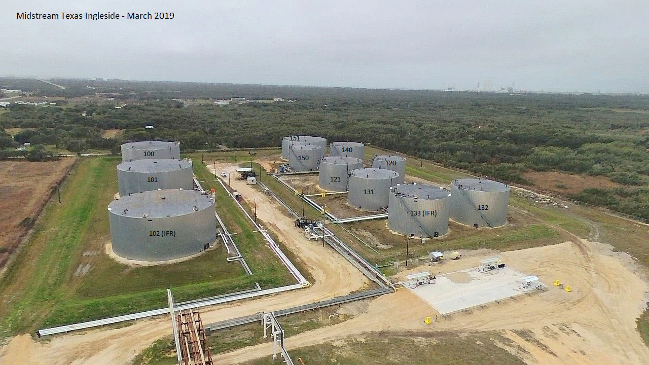 Terminal Tankage - Midstream Texas Operating LLC